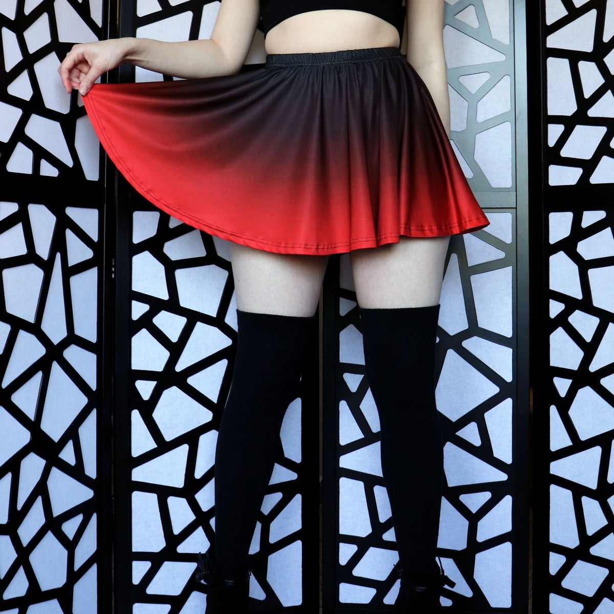 Vampyre Mini Skirt With Pockets (A Size) – Witch Vamp