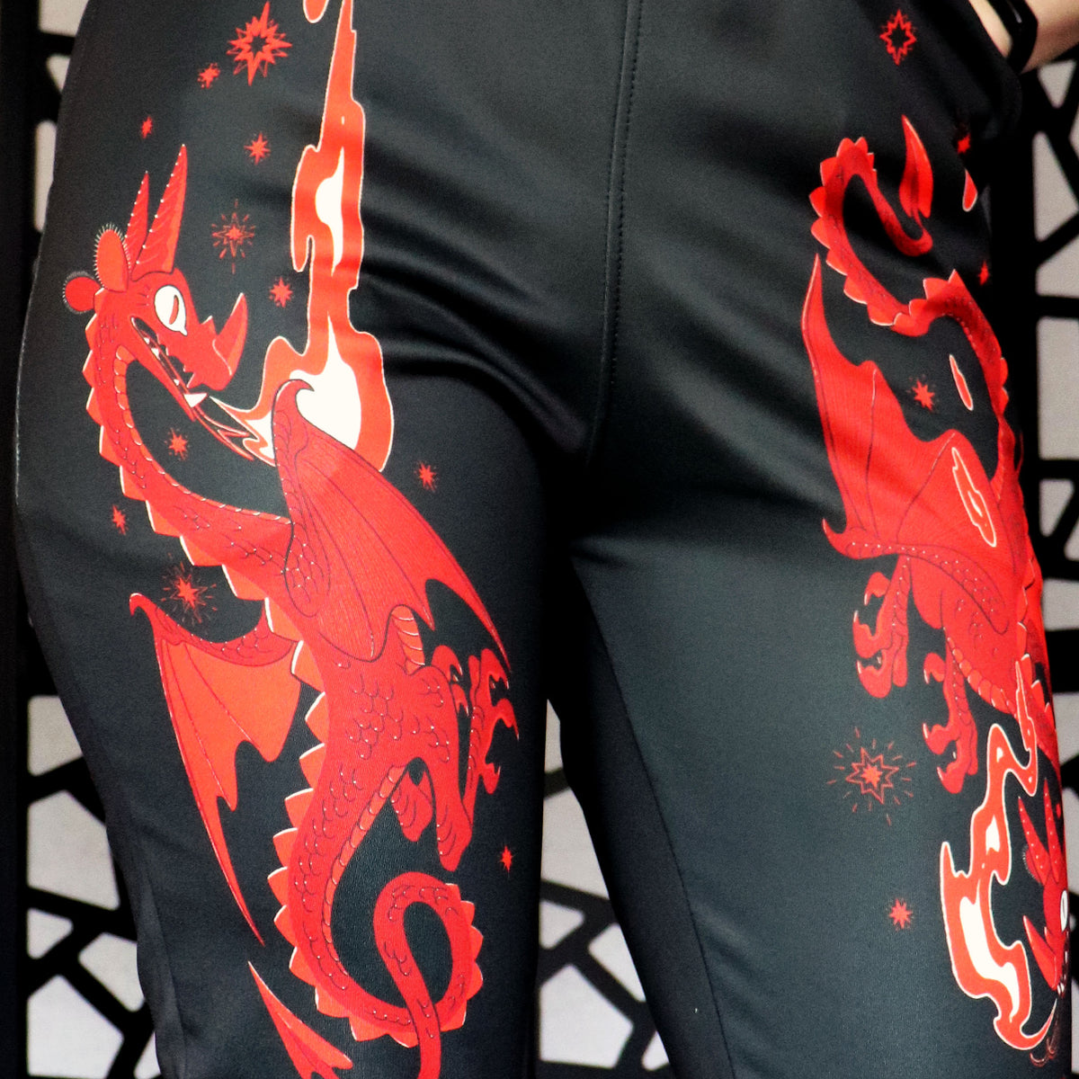 Demonic Draconic Jogger Pants (2X-3X Only) – Witch Vamp