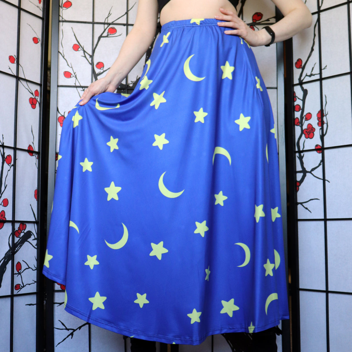 Wizard Maxi Skirt with Pockets – Witch Vamp