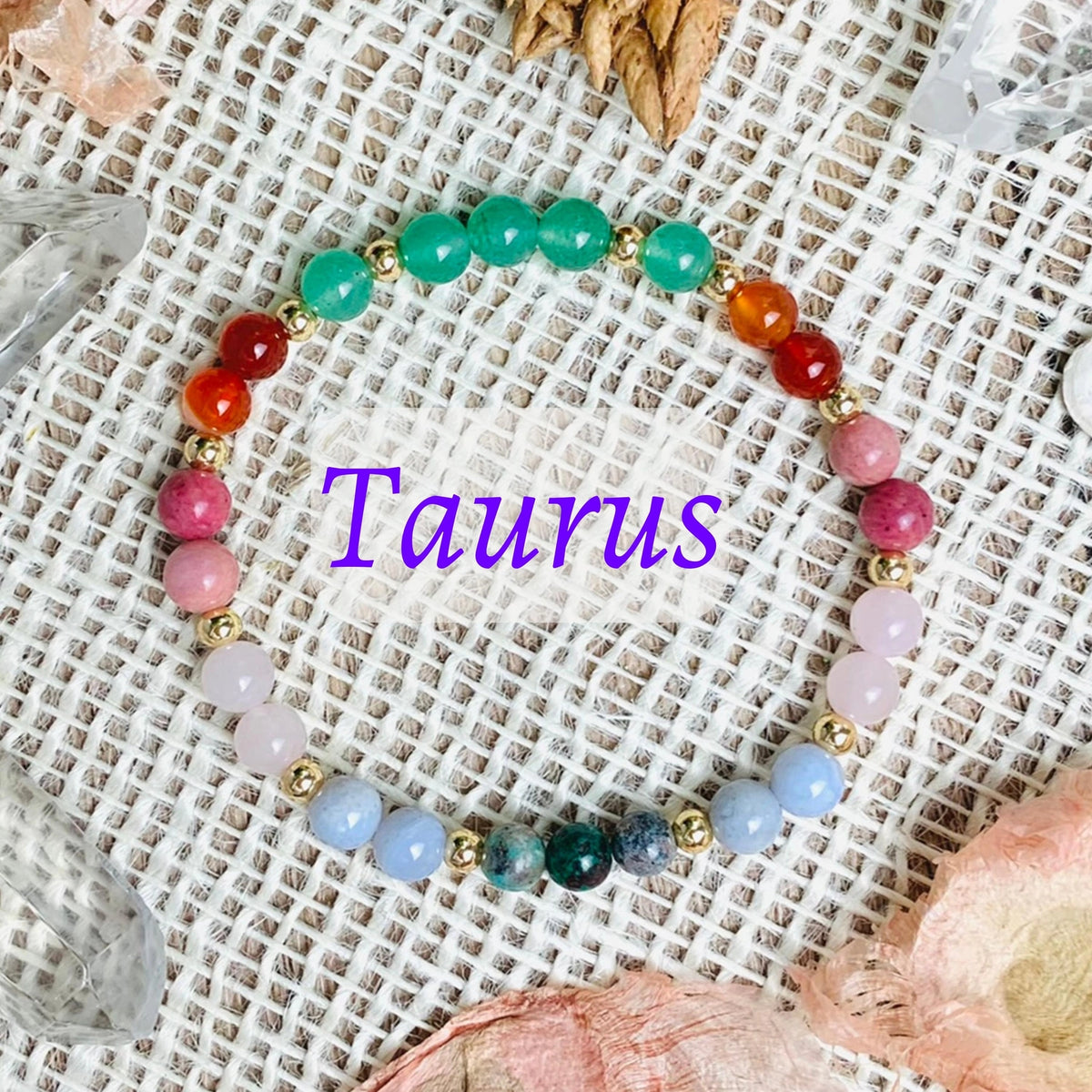 [Soul Charms] Taurus Crystal Bracelet – Witch Vamp