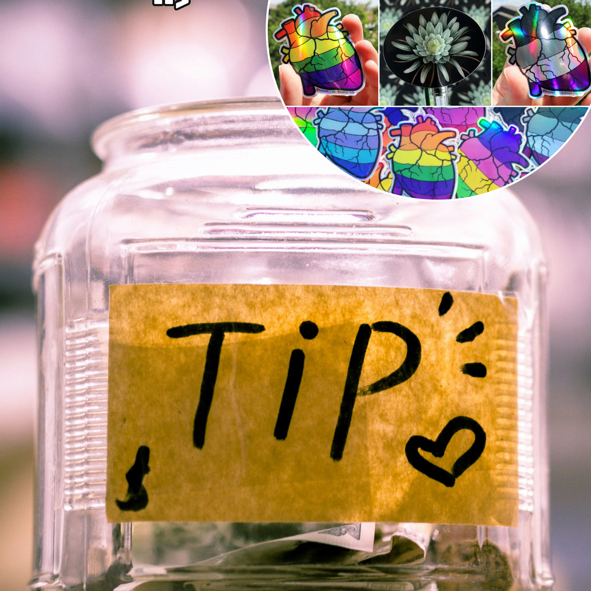 Tip Jar - Random Stickers – Witch Vamp